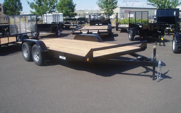 Eagle E4FB716TA2 7K Tandem Axle Flatbed Trailer